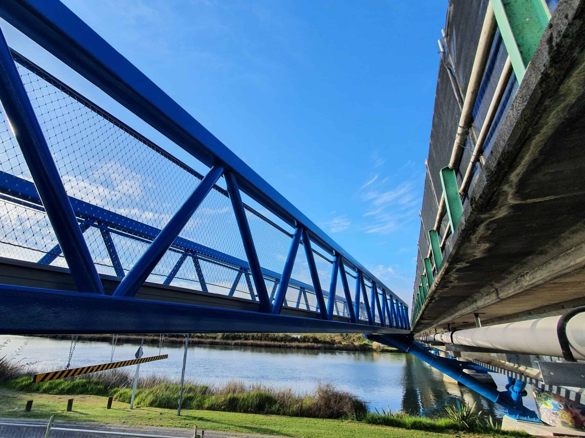 Wairoa Clip-on Cycleway Truss Bridge - DC Structures Studio