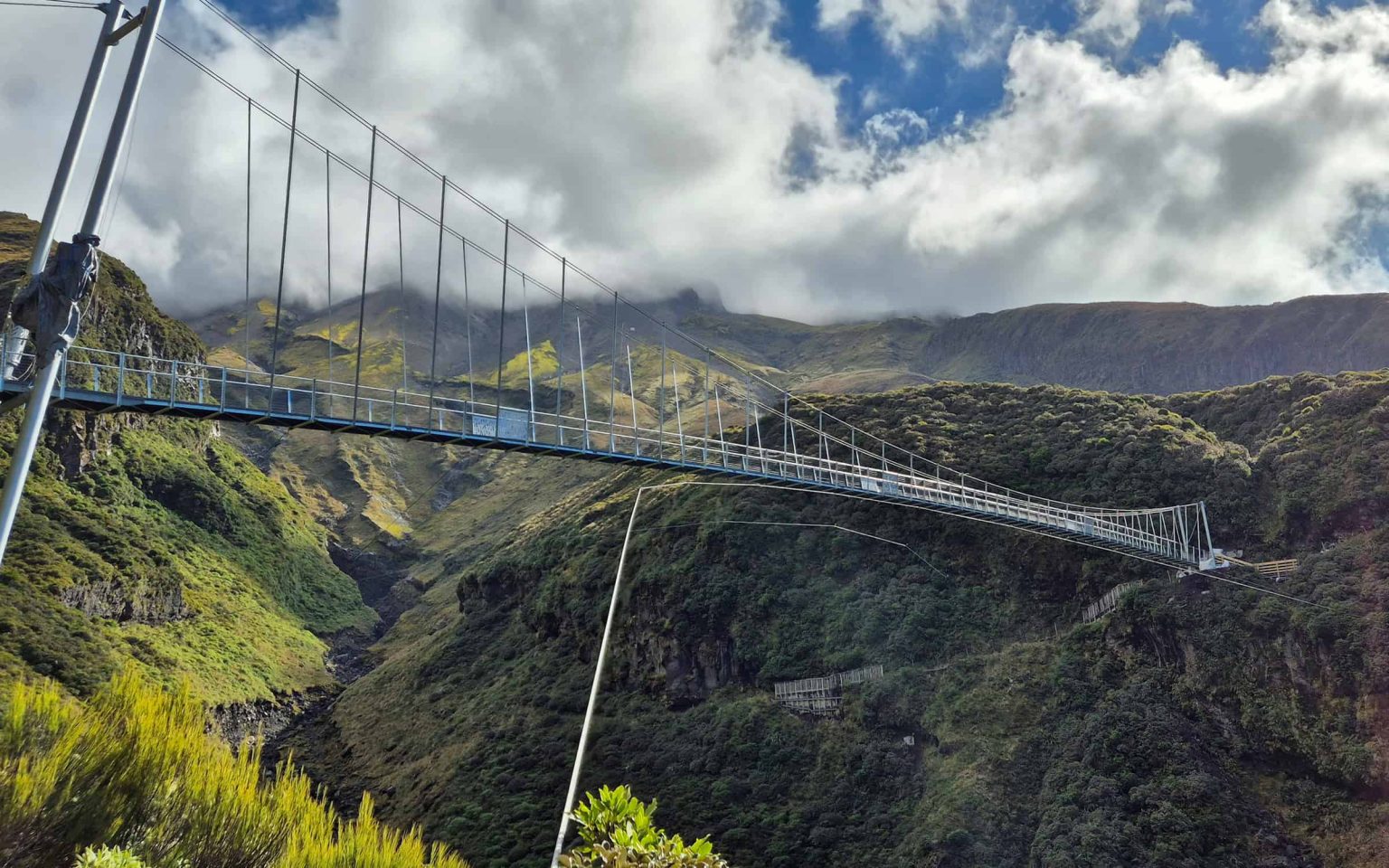 Manganui Gorge Suspension Bridge - DC Structures Studio